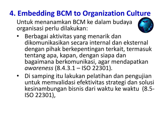 Teknik Penerapan, Perencanaan dan Implementasi Kebijakan BCM _ Materi ...