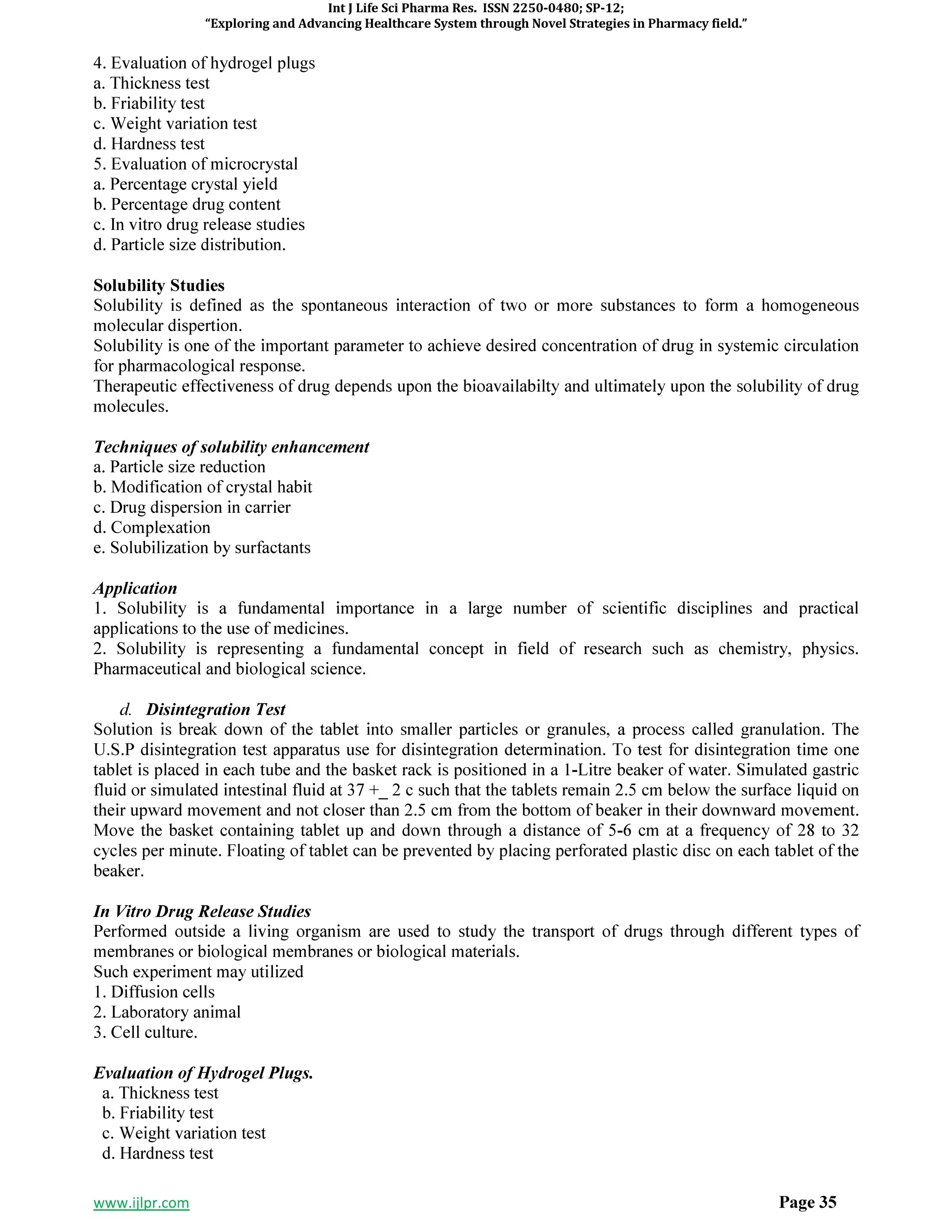 PULSINCAP: A COMPREHENSIVE REVIEW | PDF