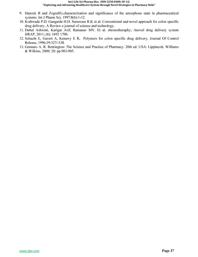 PULSINCAP: A COMPREHENSIVE REVIEW | PDF