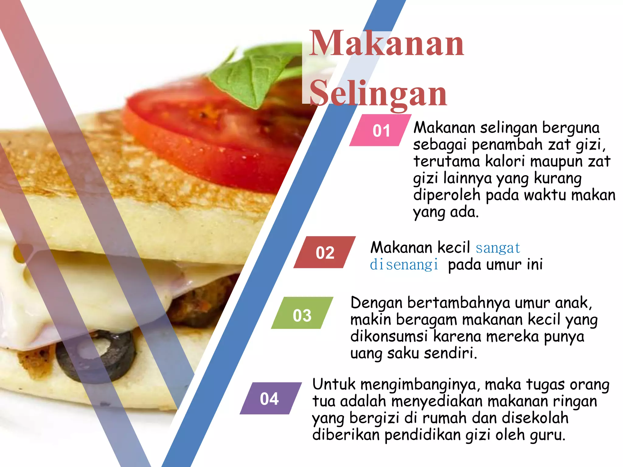 Gizi seimbang untuk anak sekolah new | PPT