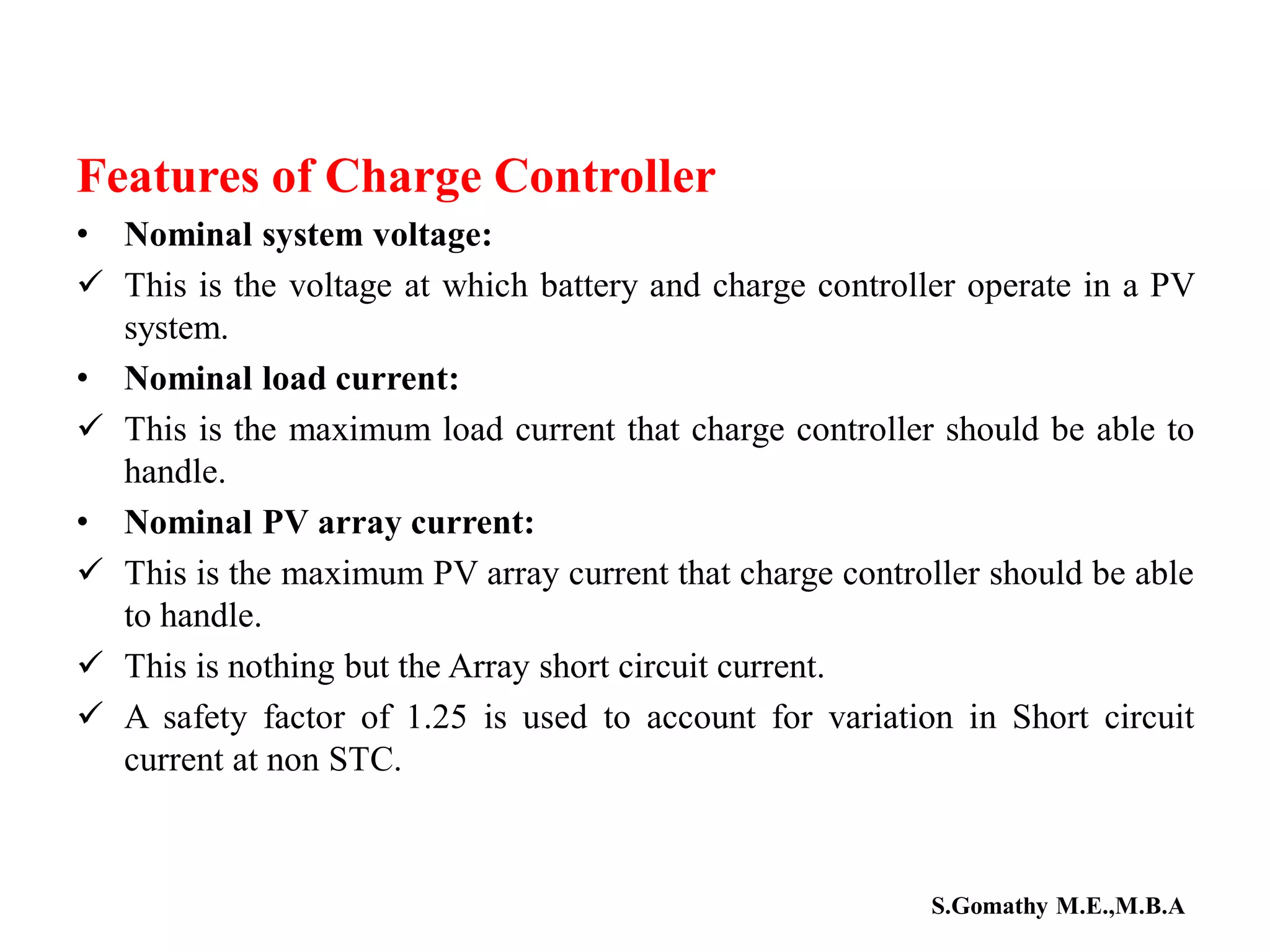 Charge controllers | PDF