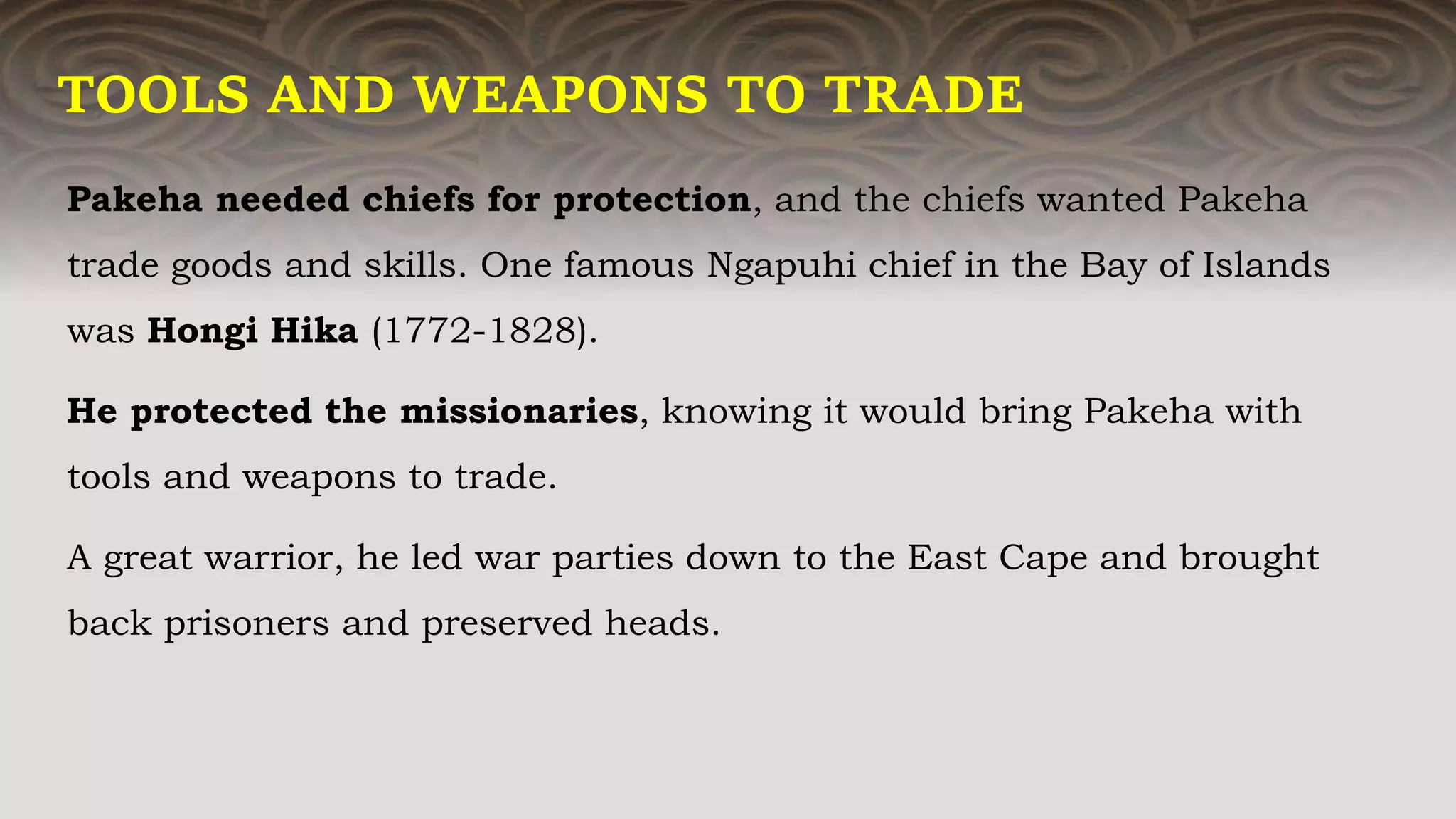 TREATY OF WAITANGI - THE MUSKET WARS | PPTX