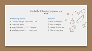 Telling our family members | PPTX