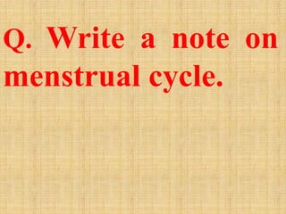 Menstrual Cycle | PDF