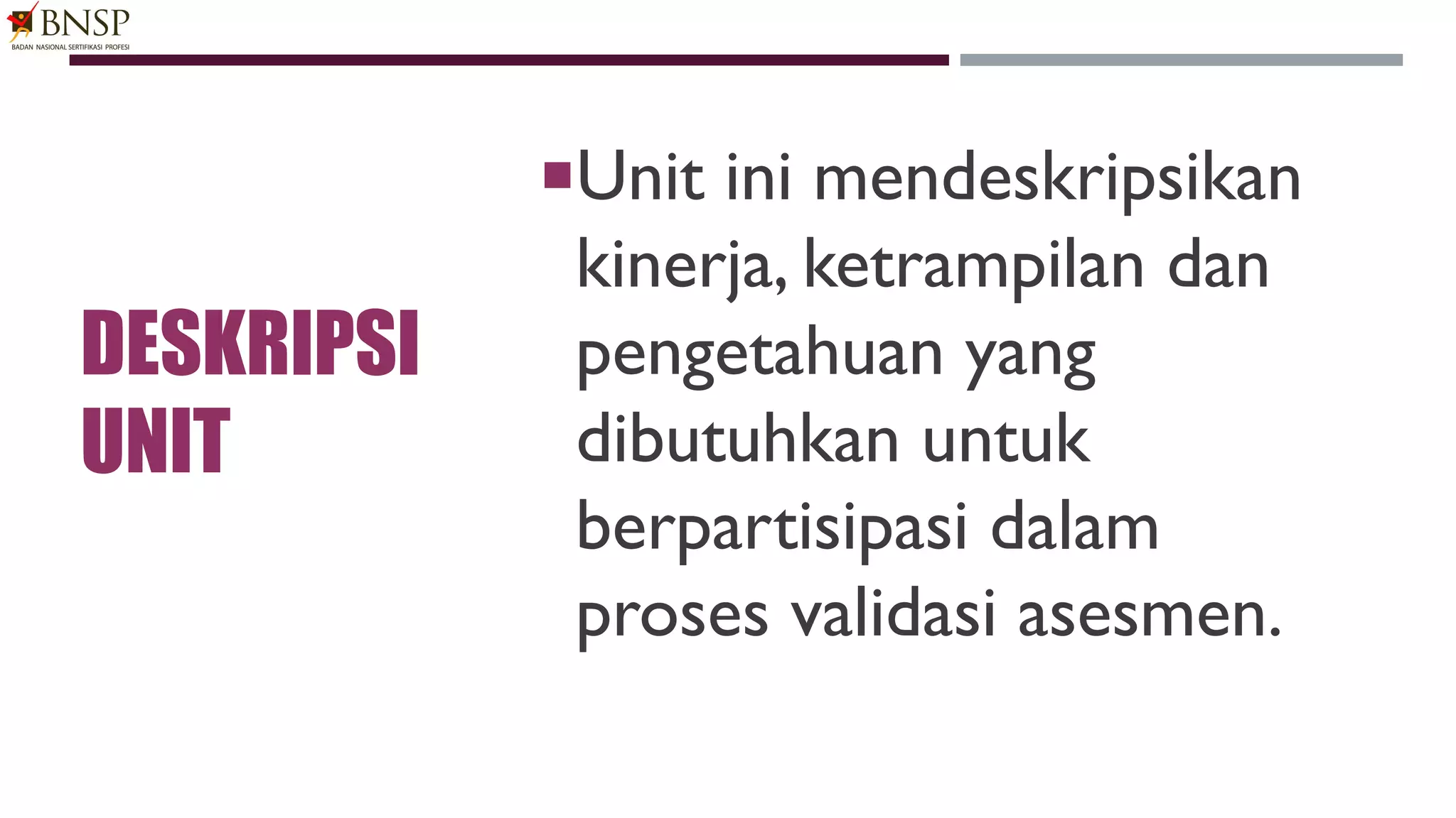BNSP Modul Memberikan Kontribusi Dalam Validasi Asesmen | PDF