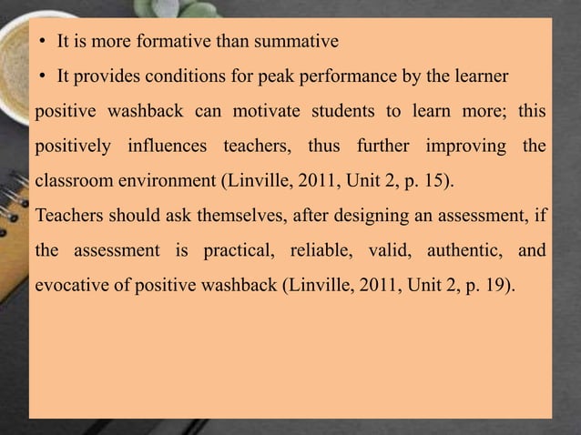 ASSESSMENT: PRINCIPLES OF ASSESSMENT | PPT