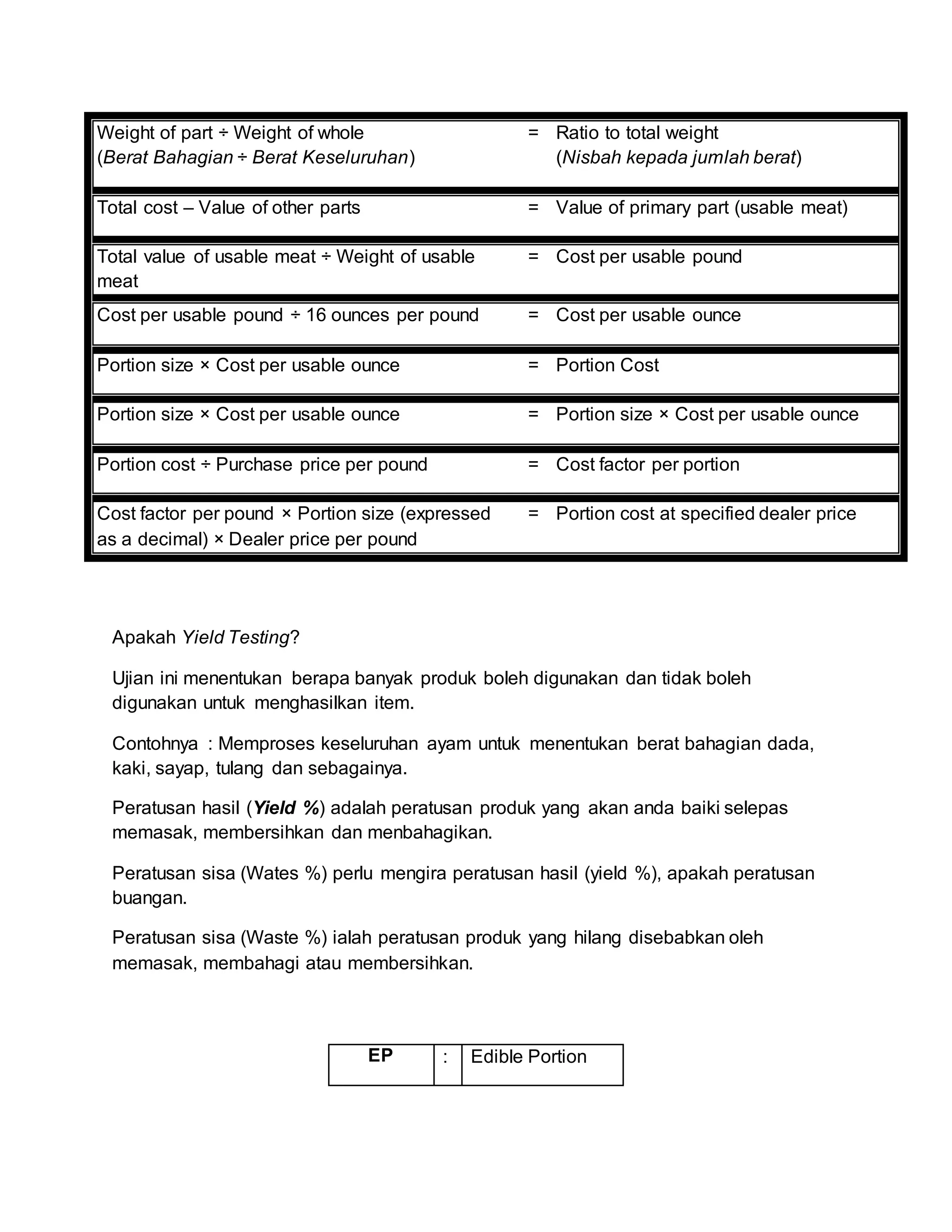 food production control ss | DOCX