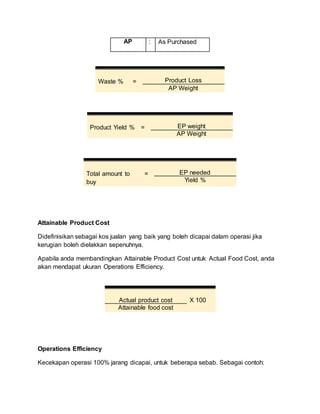 food production control ss | DOCX