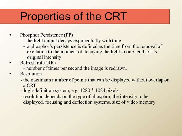 graphic terminal crt monitor | PPT