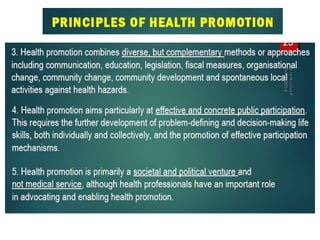 Health promotion & Health maintenance | PPTX