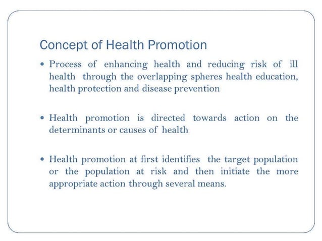 Health promotion & Health maintenance | PPTX | Nutrition | Healthy Living