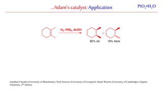 5. Lindlar & adam's catalyst | PPT