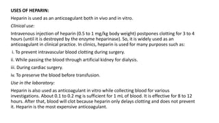 Coagulation of blood and bleeding disorders | PPTX