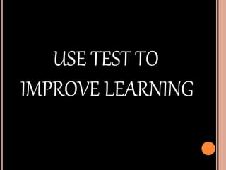 5. types of test | PPTX