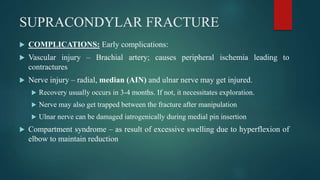 Supracondylar fracture of humerus | PPTX