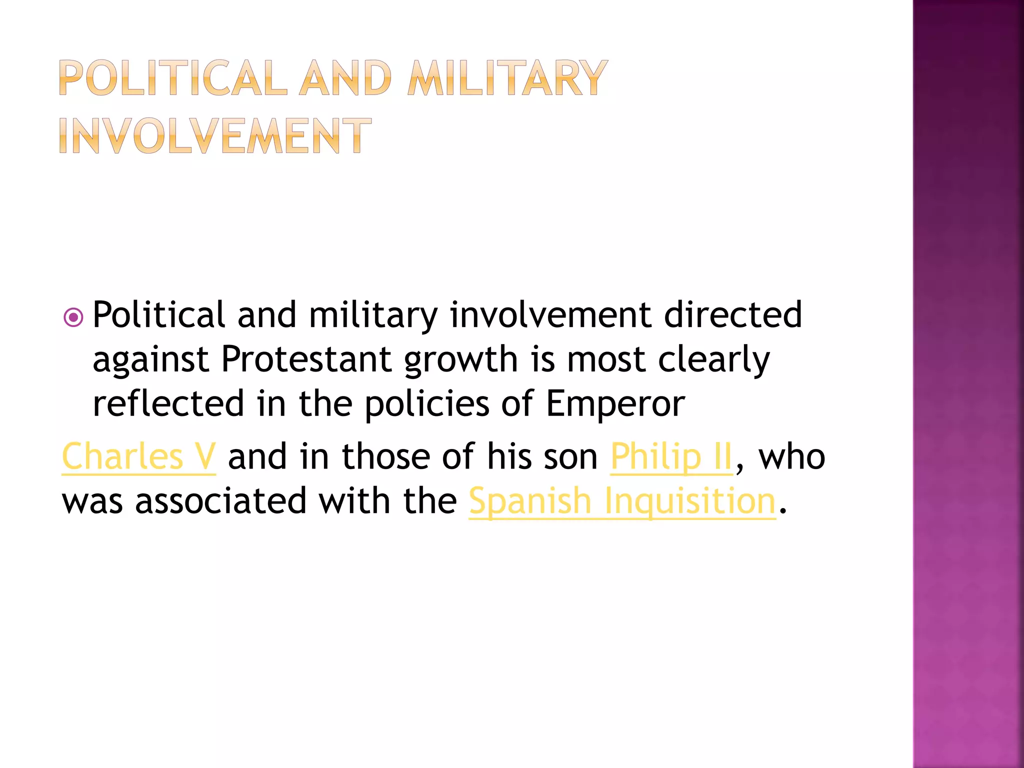 5. counter reformation movement | PPTX