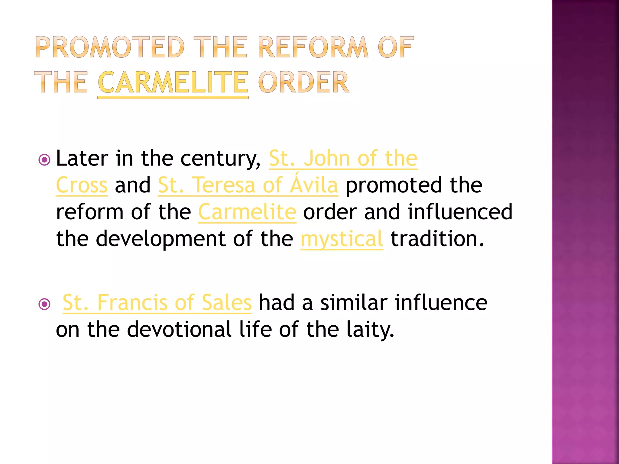 5. counter reformation movement | PPTX