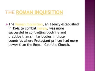 5. counter reformation movement | PPTX