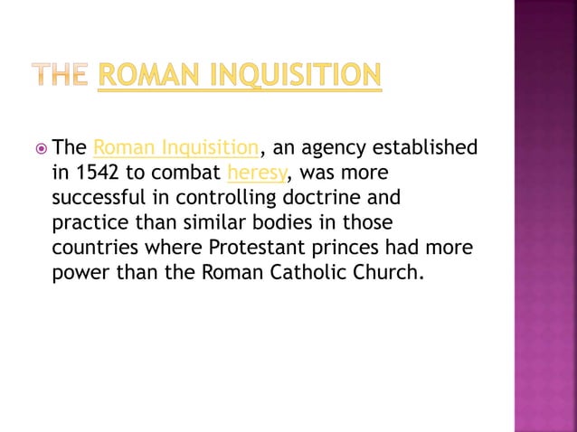 5. counter reformation movement | PPTX