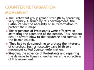 5. counter reformation movement | PPTX