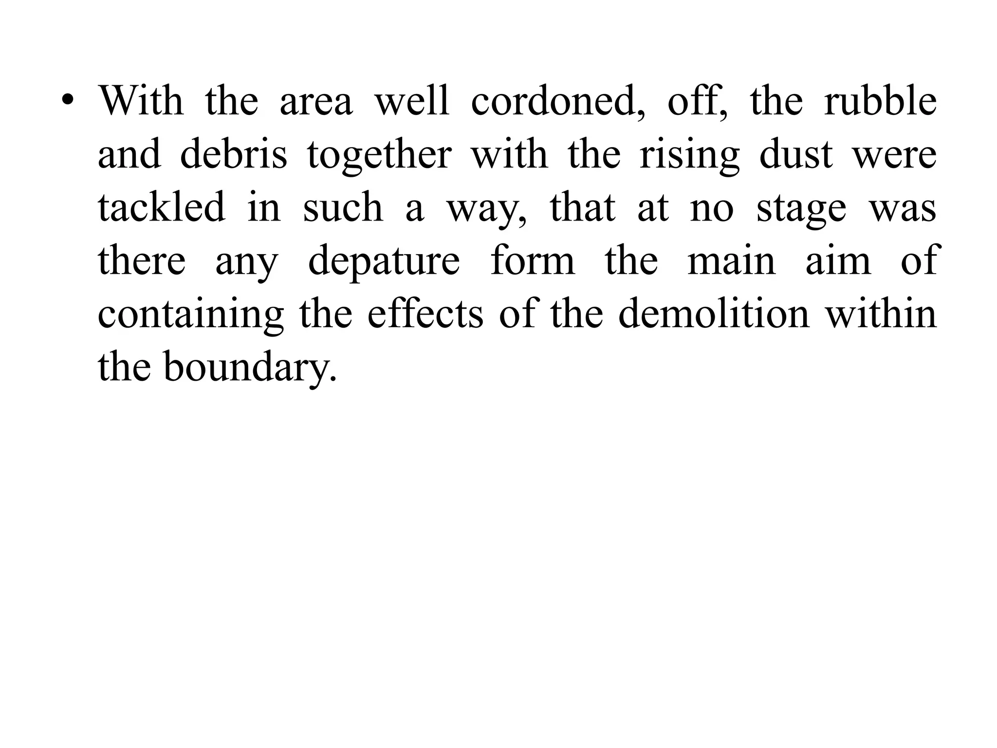 Engineered demolition techniques for dilapidated structures | PPTX