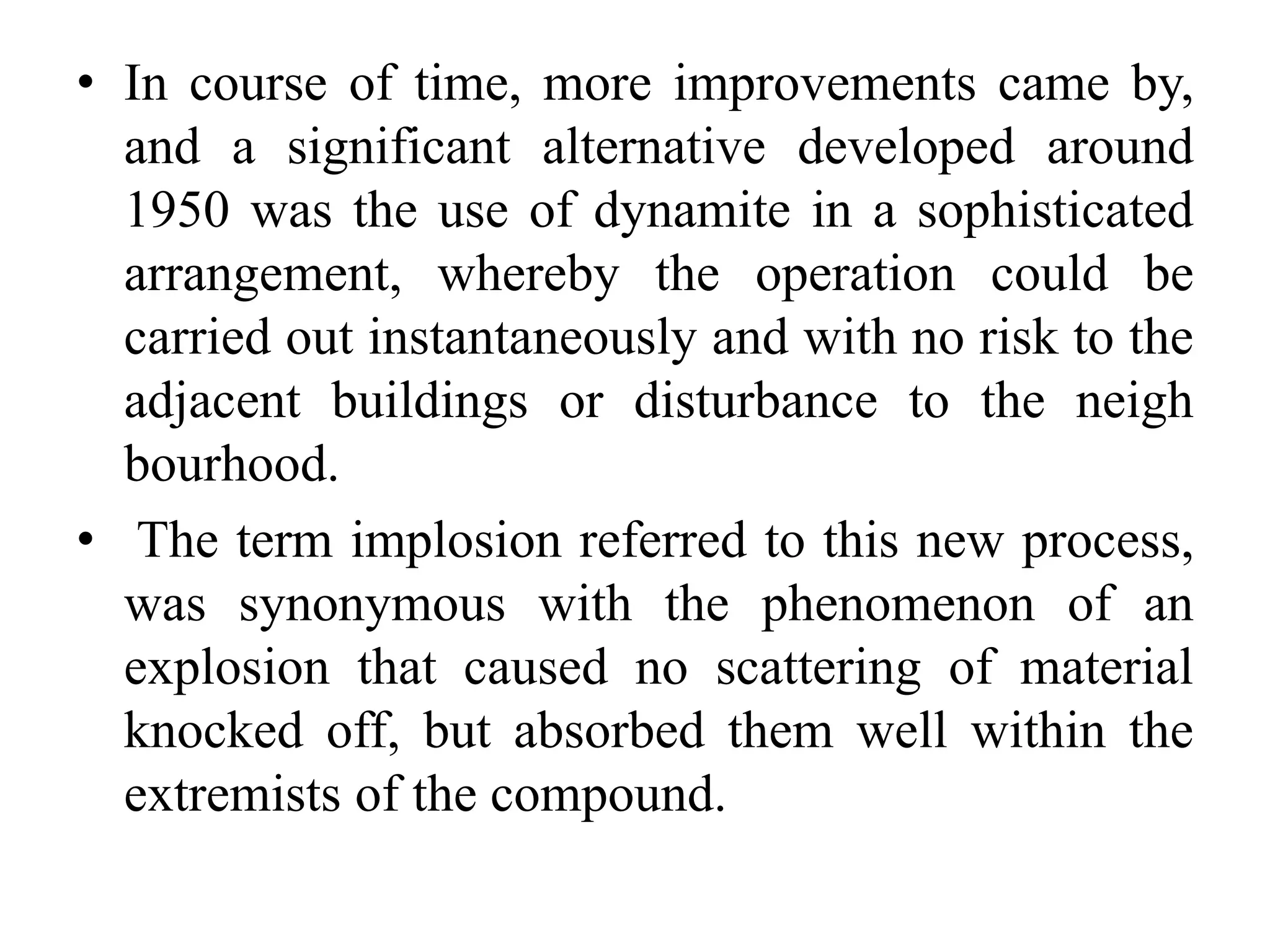 Engineered demolition techniques for dilapidated structures | PPTX