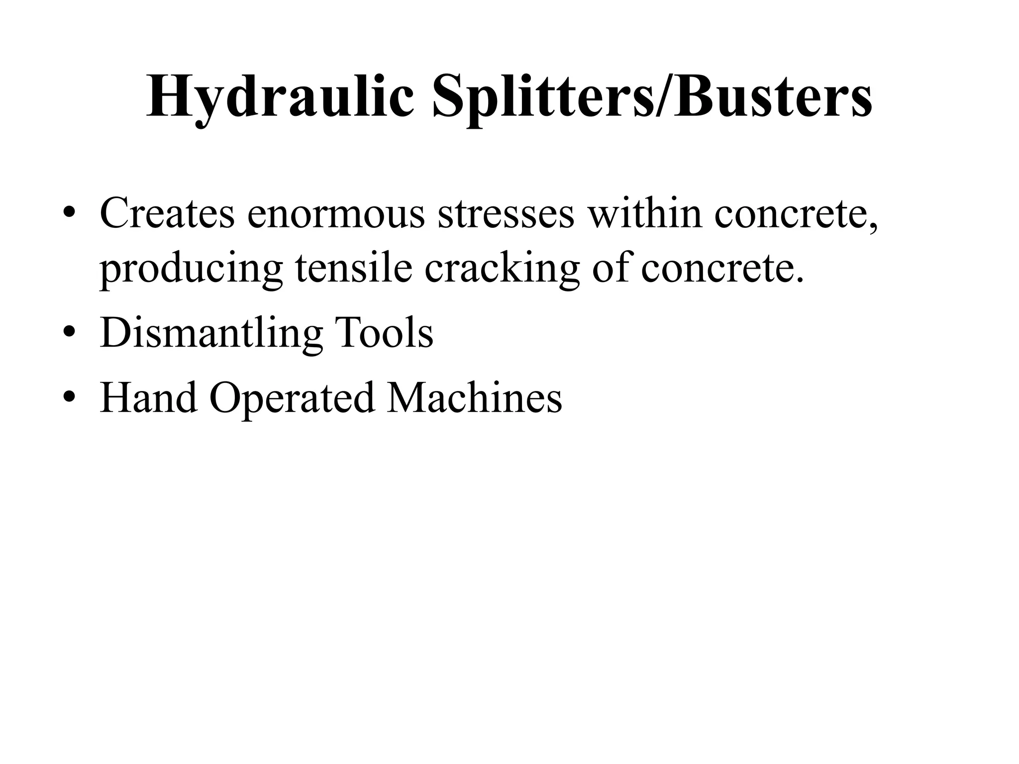 Engineered demolition techniques for dilapidated structures | PPTX