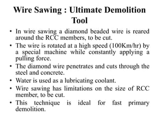 Engineered demolition techniques for dilapidated structures | PPTX