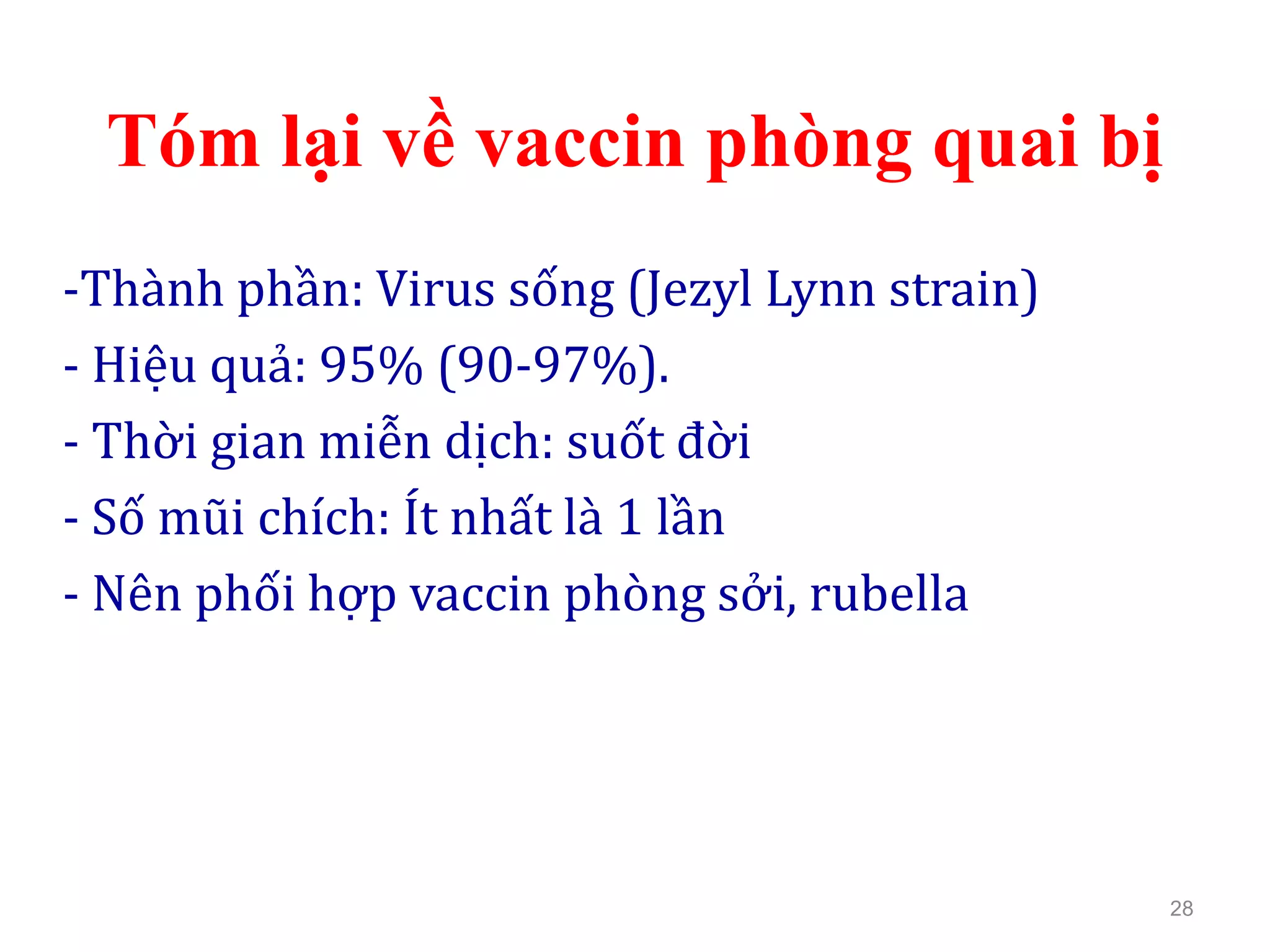 Bệnh quai bị - 2019 - Đại học Y dược TPHCM | PDF