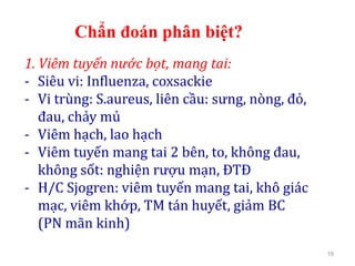 Bệnh quai bị - 2019 - Đại học Y dược TPHCM | PDF