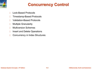 deadlock and locking - dbms | PPT
