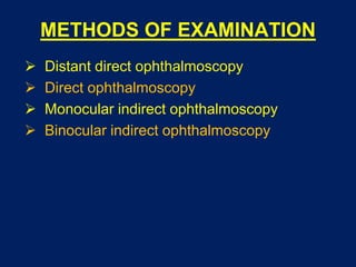 Ophthalmoscopy | PPT