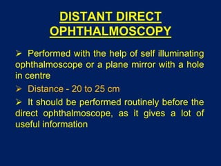 Ophthalmoscopy | PPT