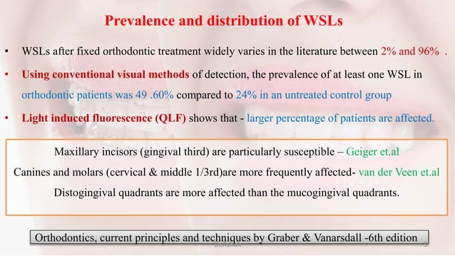 white spot lesion - prevention and management | PPTX