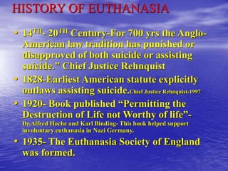 Lecture 5: Abortion & Euthanasia | PPT
