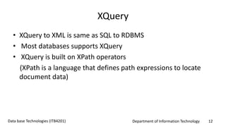 Introduction to XML | PPTX
