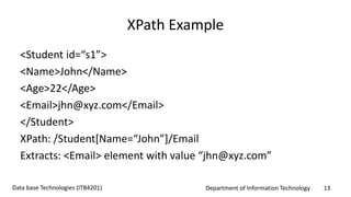 Introduction to XML | PPTX