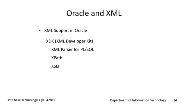 Introduction to XML | PPTX