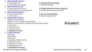 Introduction to XML | PPTX