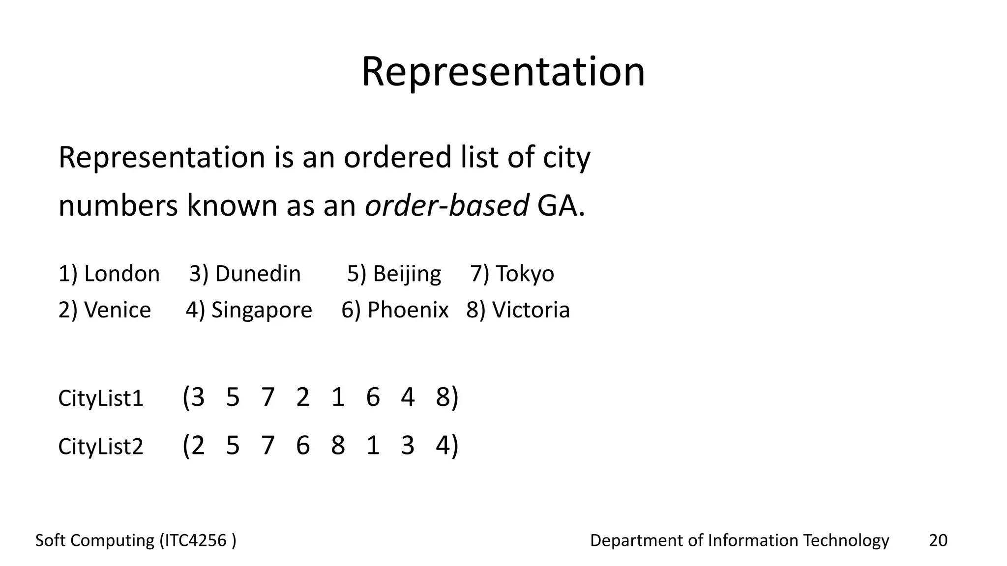 Introduction to Genetic Algorithms | PPTX