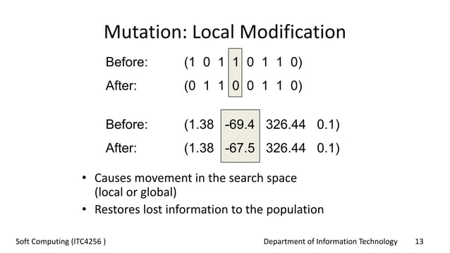Introduction to Genetic Algorithms | PPTX