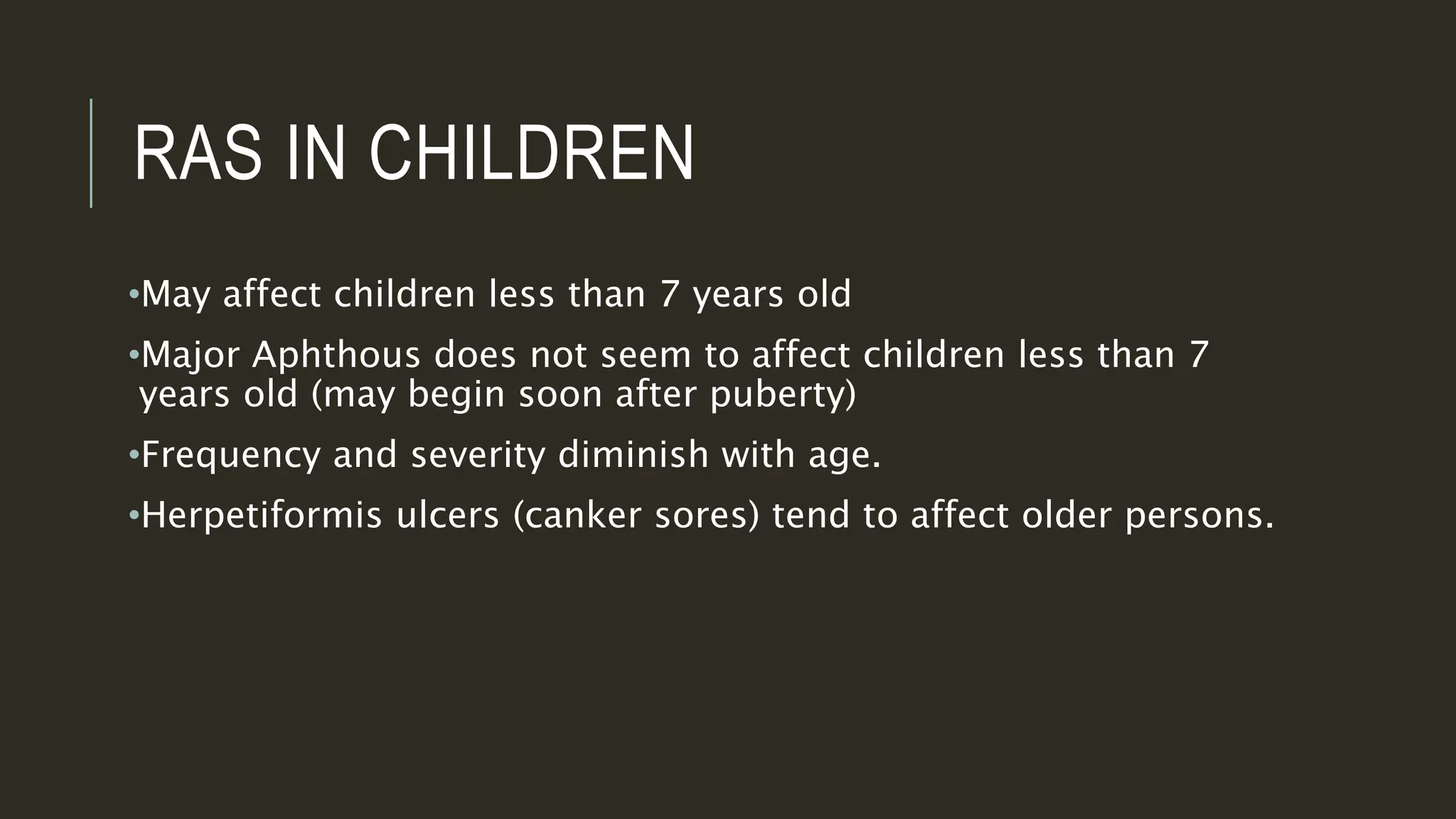Oral Ulceration | PPTX