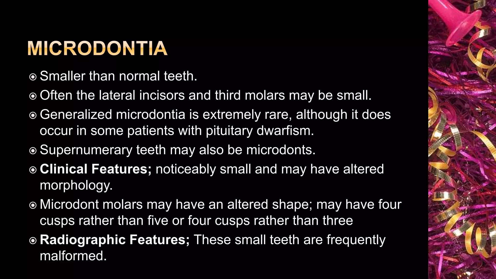 Radiographic Interpretation of Dental Anomalies | PPTX