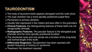 Radiographic Interpretation of Dental Anomalies | PPTX