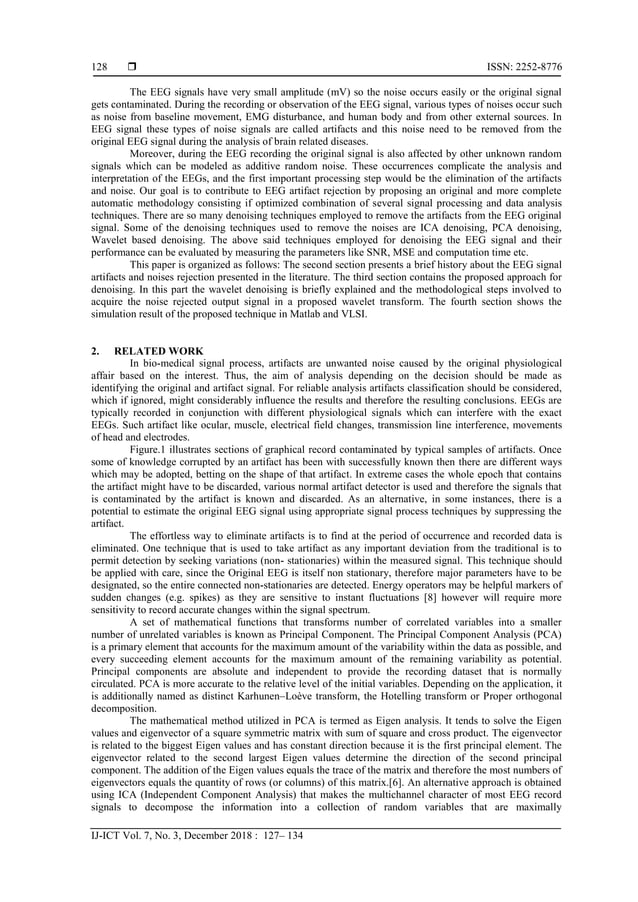 5 Detection And Separation Of Eeg Artifacts Using Wavelet Transform Nov 11 2017 Edit I Pdf