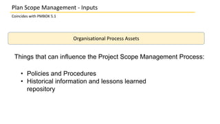 5.1 Plan Scope Management | PPTX