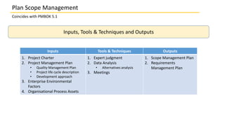 5.1 Plan Scope Management | PPTX