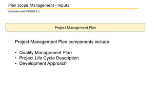 5.1 Plan Scope Management | PPTX
