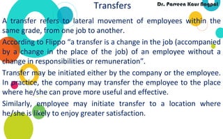 5. Promotion, Transfer and Dismissal | PDF