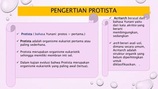 5. protista | PPTX